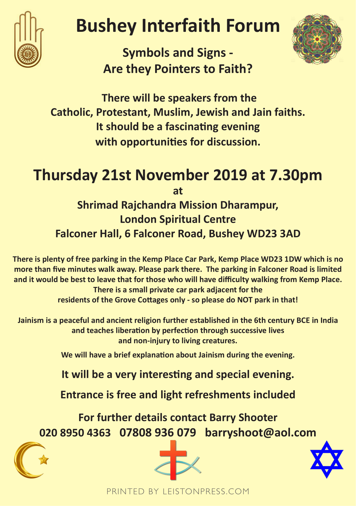 Interfaith Event: Symbols and Signs – Are they pointers to faith? – The ...